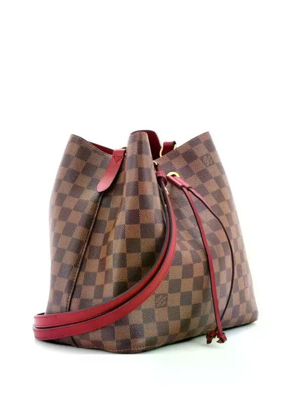 LOUIS VUITTON Neonoe Mm Bucket Bag Damier - Brown