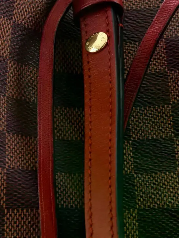 LOUIS VUITTON Neonoe Mm Bucket Bag Damier - Brown