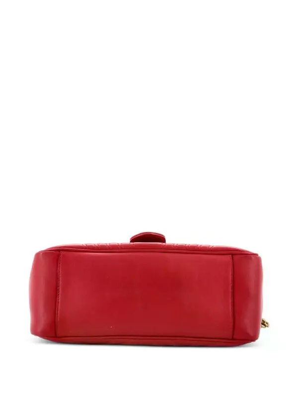 Gucci Gg Marmont Small Satchel - Red