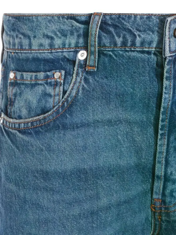 ANINE BING Bodhi Straight-leg Jeans
