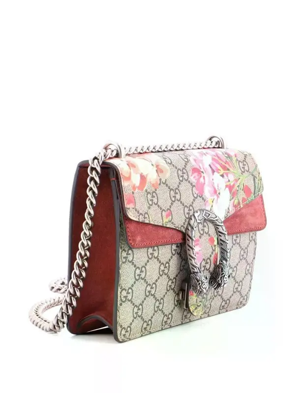 Gucci Dionysus Blooms Print Mini Shoulder Bag - Brown