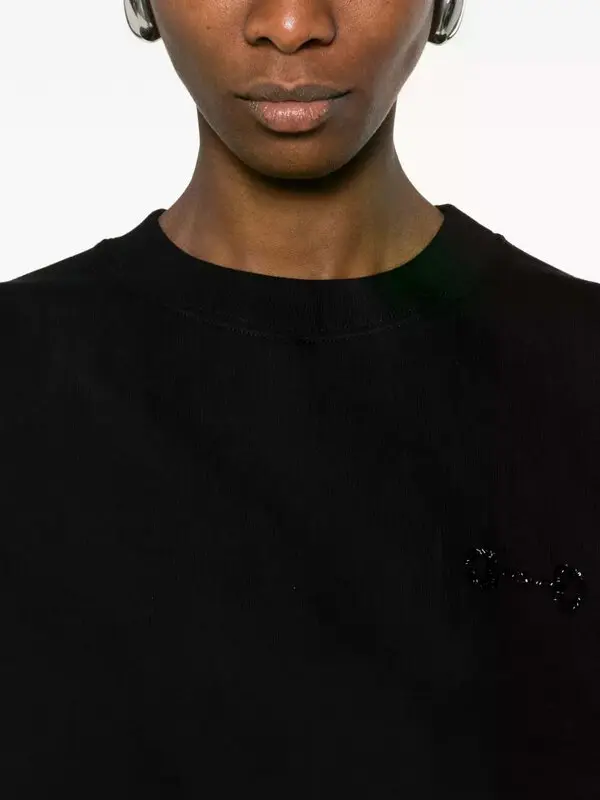 Gucci Logo Cropped Knitwear