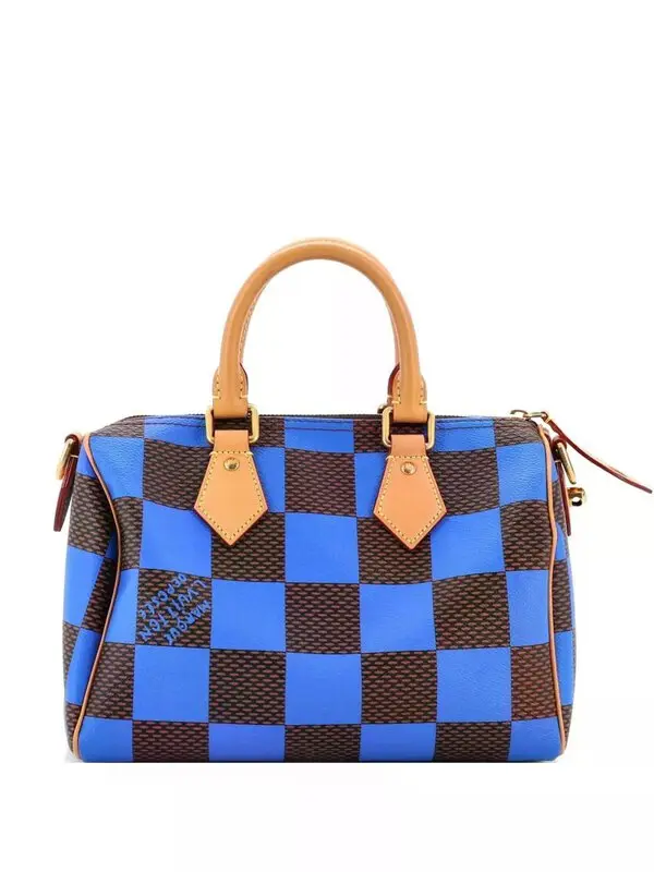 LOUIS VUITTON Speedy Bandouliere 25 Satchel - Blue