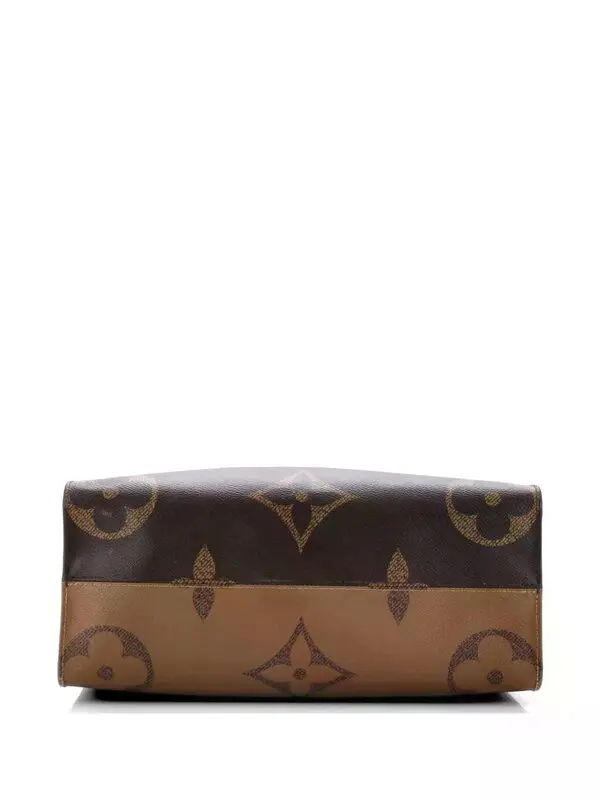 LOUIS VUITTON Onthego Reverse Monogram Giant Mm Tote Bag - Brown