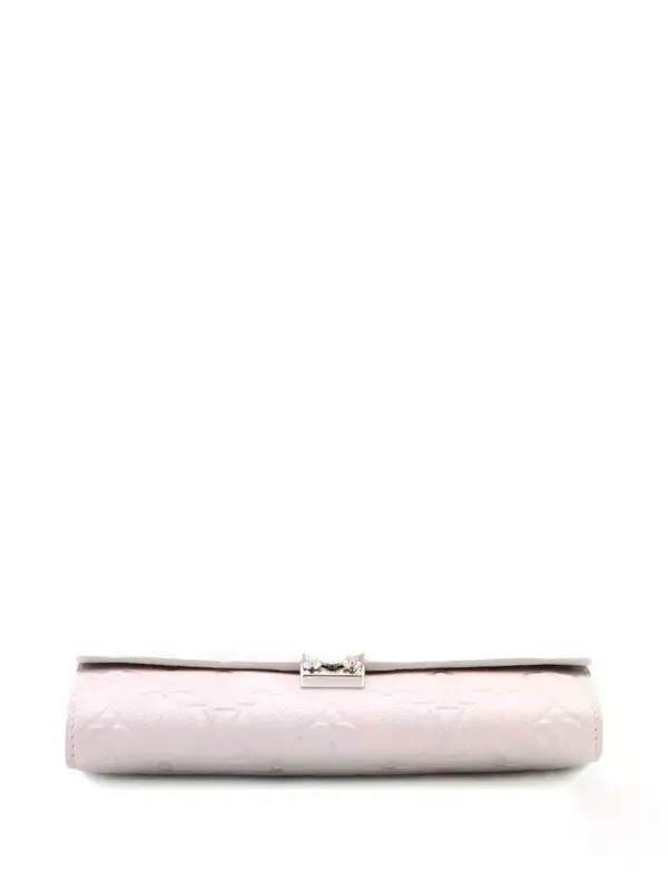 LOUIS VUITTON Metis Wallet Monogram Empreinte Leather Small Wallets