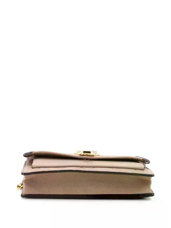 LOUIS VUITTON Vavin Chain Wallet Nm Monogram Empreinte Leather - Neutrals