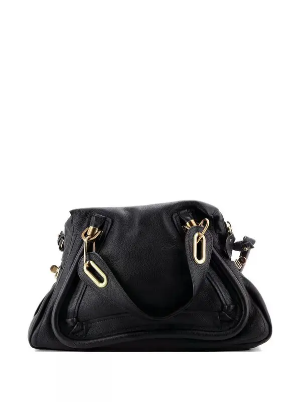 Chloé Paraty Top Handle Medium Satchel - Black