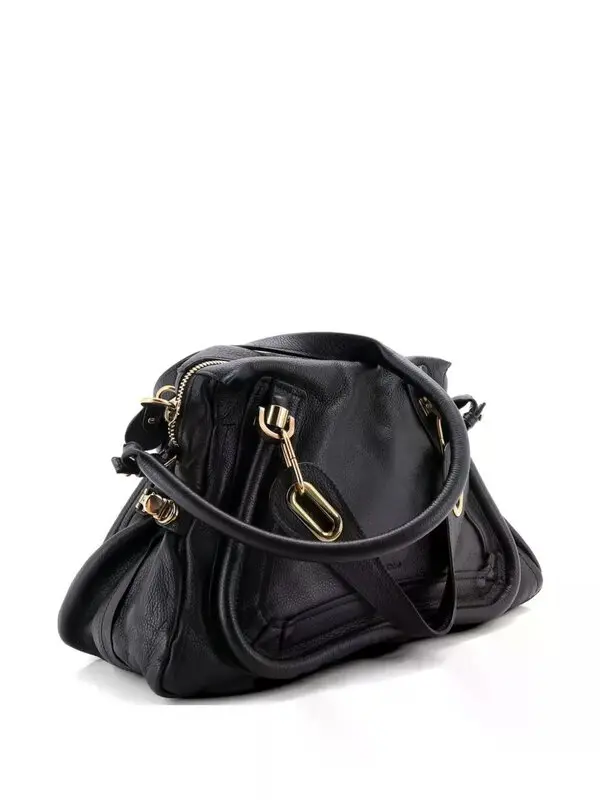 Chloé Paraty Top Handle Medium Satchel - Black