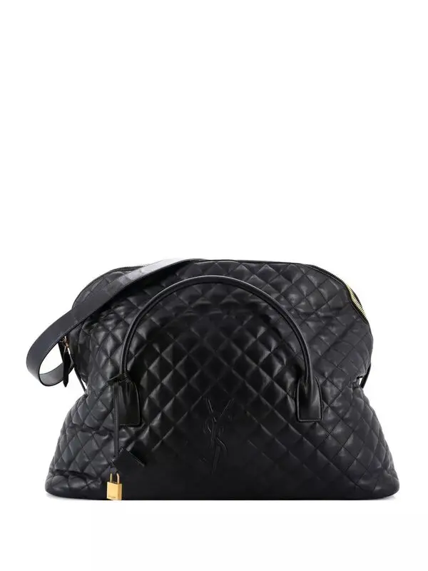 Saint Laurent Giant Quilted Leather Travel Bag
