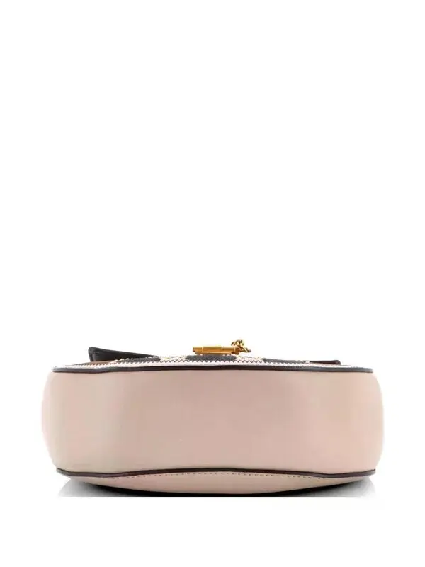 Chloé Drew Patchwork Studded Crossbody Bag