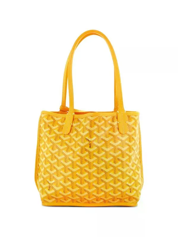 Goyard Anjou Reversible Mini Satchel - Yellow