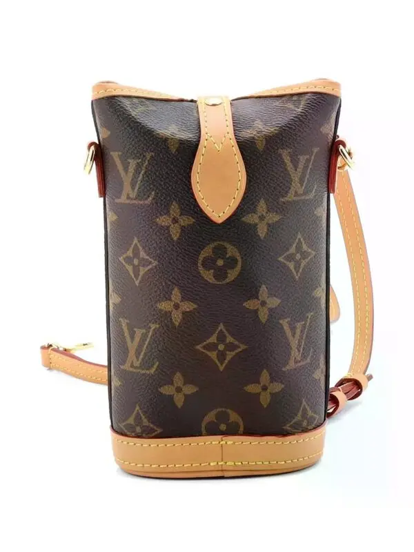 LOUIS VUITTON Fold Me Pouch Monogram Canvas - Brown