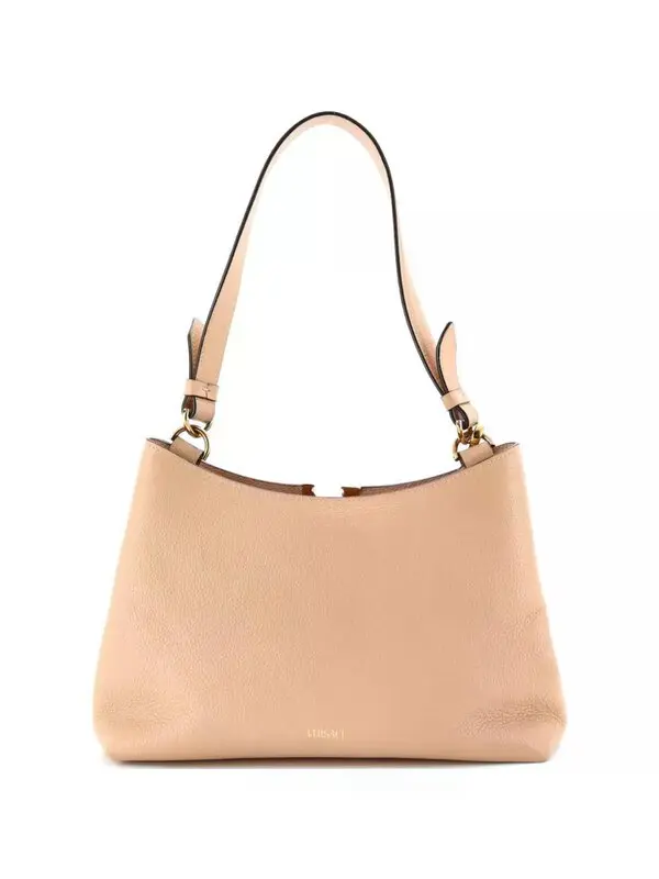 Versace Virtus Leather Hobo Bag