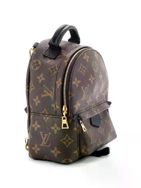 LOUIS VUITTON Palm Springs Monogram Canvas Mini Backpack