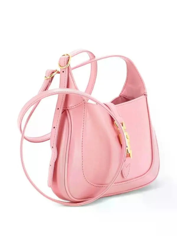 Gucci Jackie 1961 Leather Mini Hobo Bag - Pink