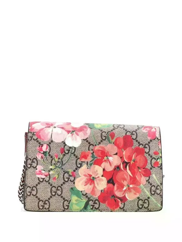 Gucci Dionysus Super Mini Blooms Print Crossbody Bag