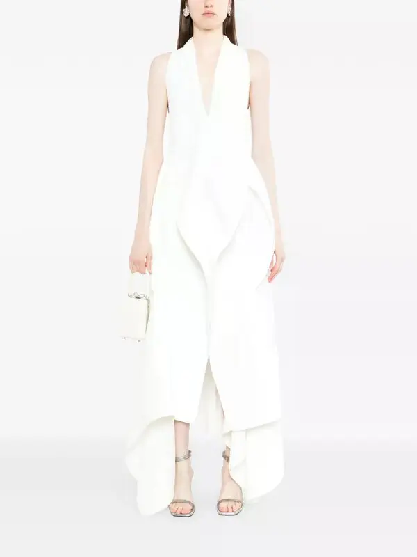 Maticevski Sleeveless Varsity Dress