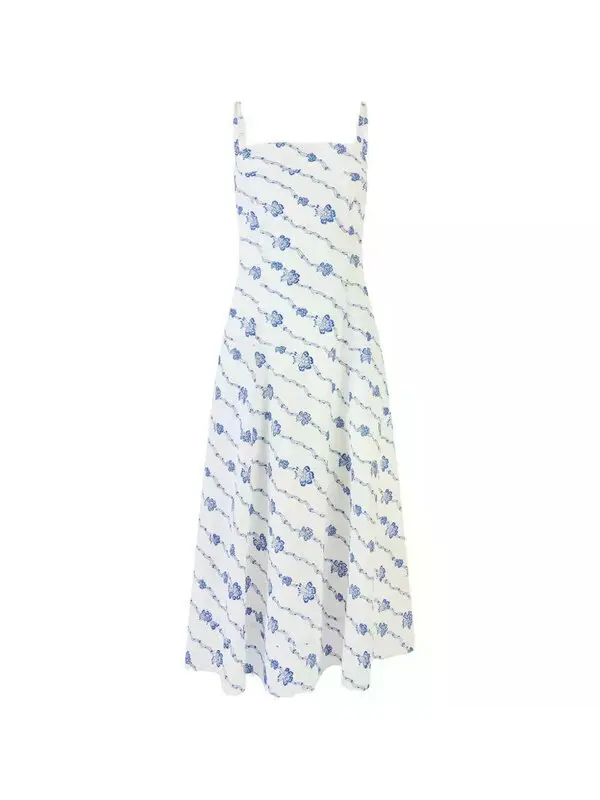 Rosie Assoulin Drop Me A Note Dress - White