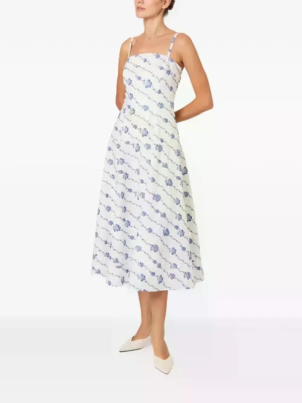 Rosie Assoulin Drop Me A Note Dress - White