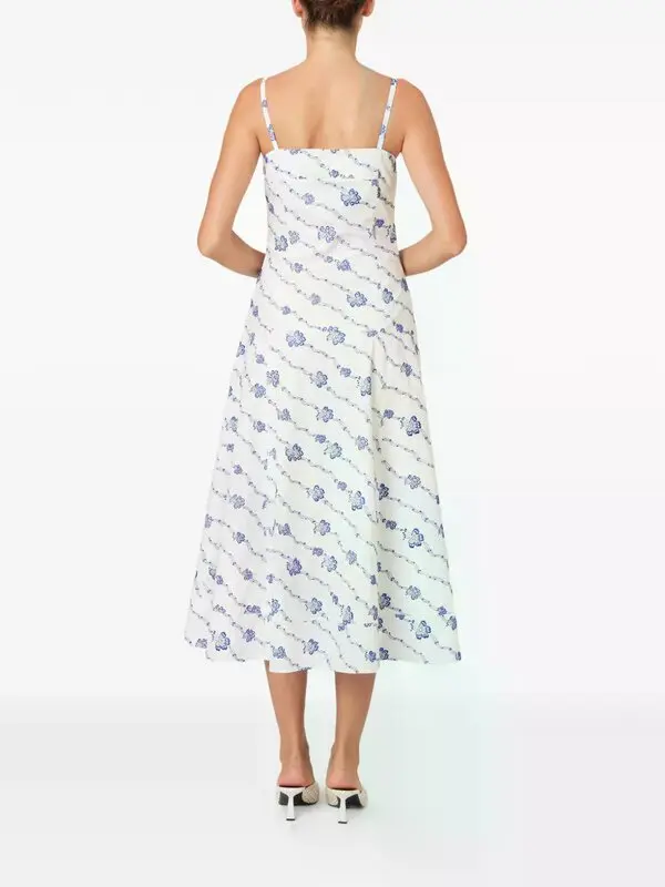 Rosie Assoulin Drop Me A Note Dress - White