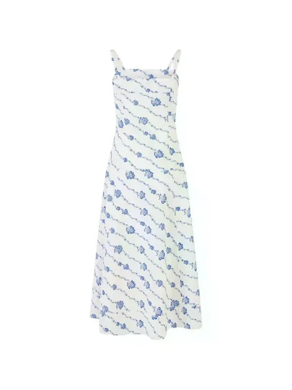 Rosie Assoulin Drop Me A Note Dress - White