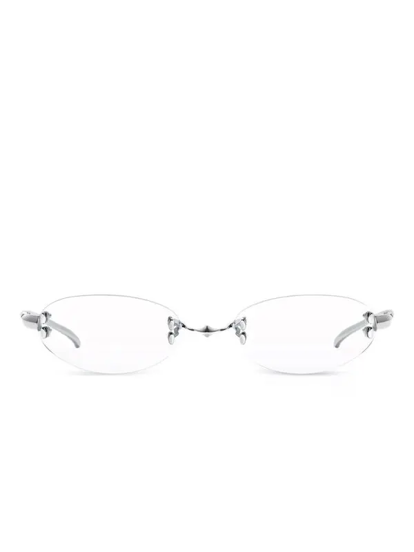 GENTLE MONSTER Furi 02 Glasses - Silver