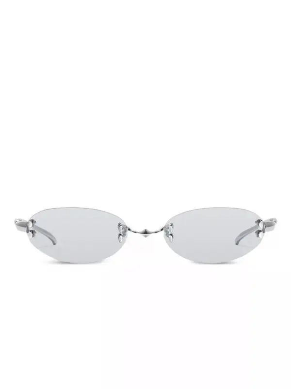 GENTLE MONSTER Furi 02 Sunglasses - Silver