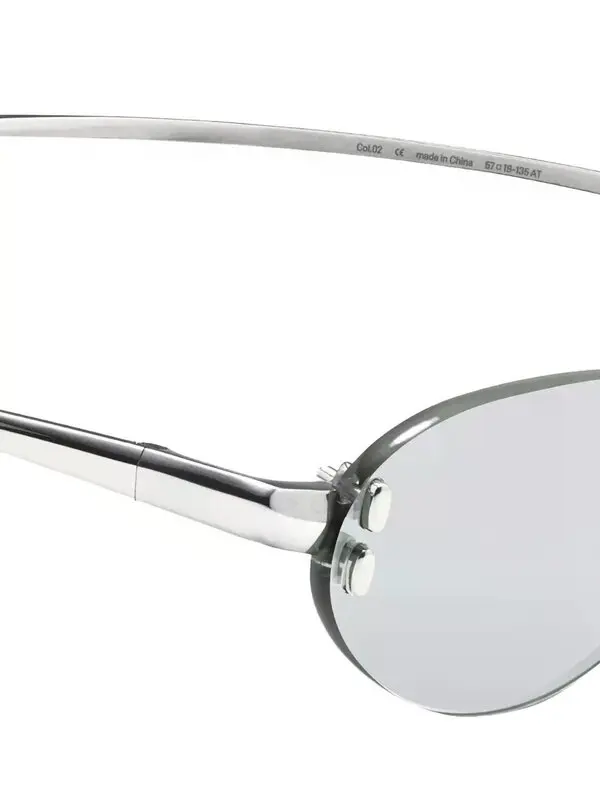 GENTLE MONSTER Furi 02 Sunglasses - Silver