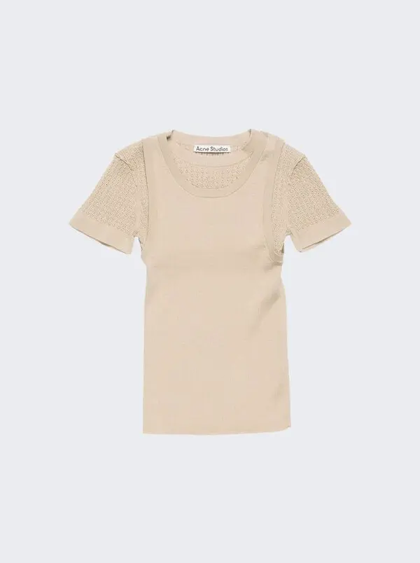 Acne Studios Layered Knit Top