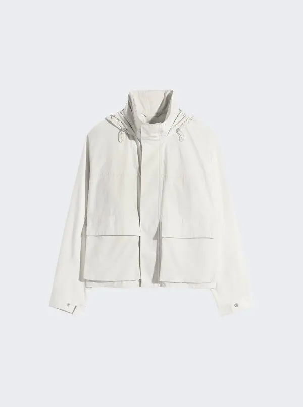 LEMAIRE Short Rain Parka - Ivory