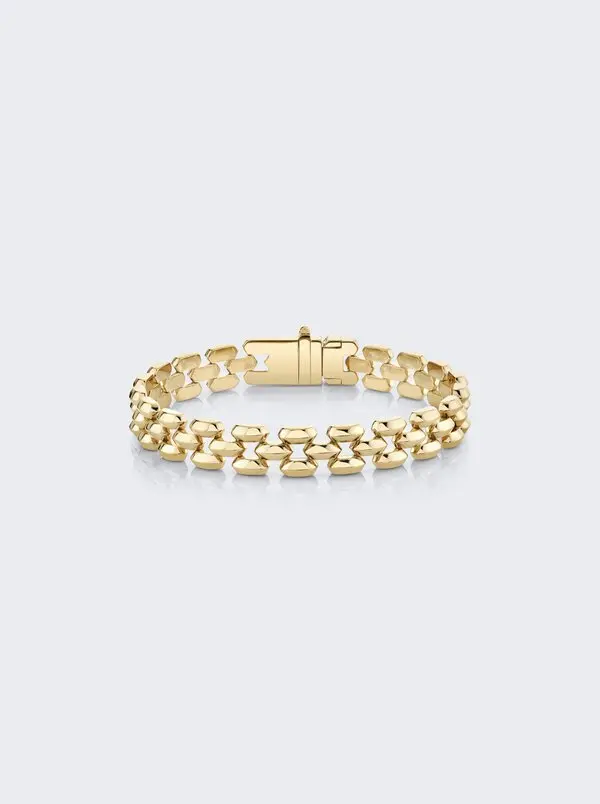 Lizzie Mandler 18k Yellow Gold Three-row Cleo Bracelet - Yg