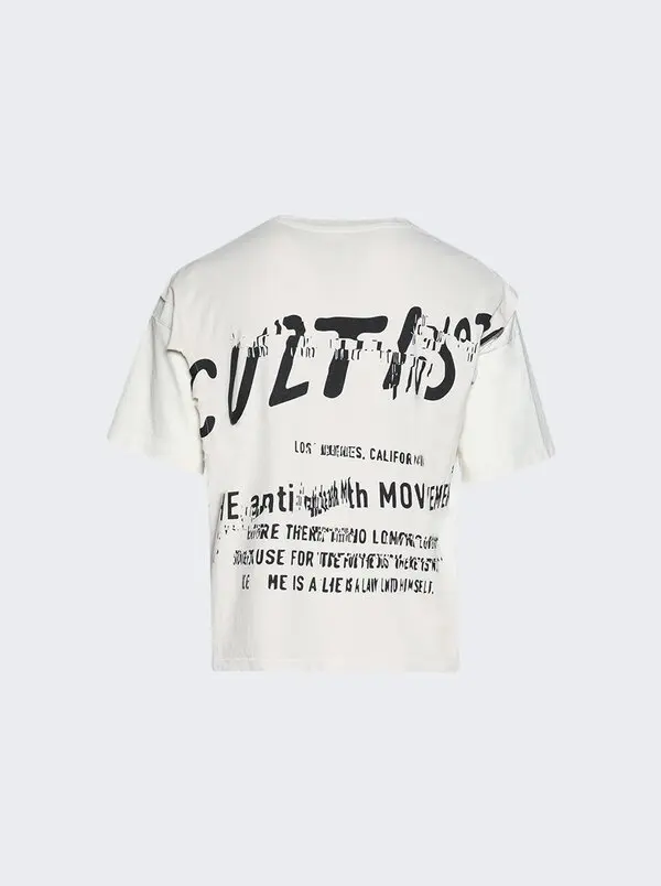 RIVINGTON ROI REBIS Moda Apocrypha Quad Tee - White