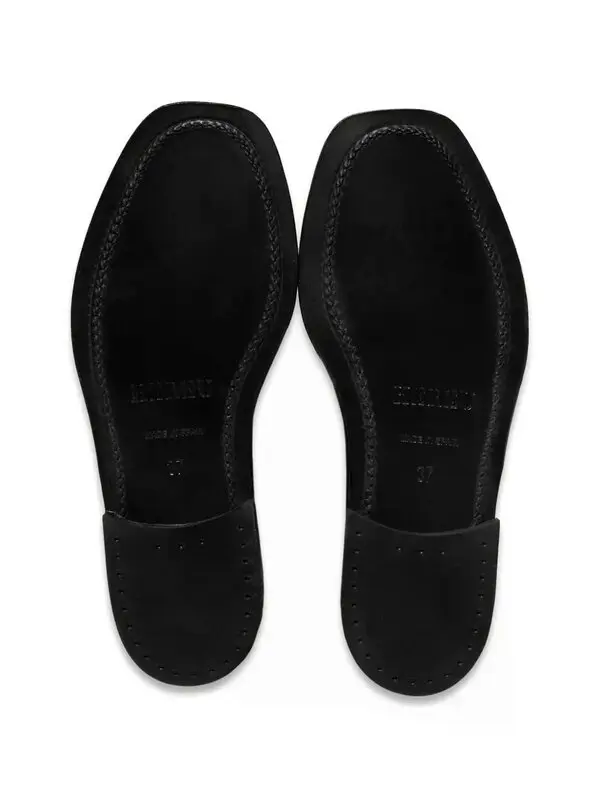Hereu Interlaced-detail Slip-on Loafers - Blue