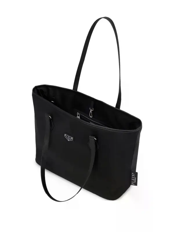 Philipp Plein Logo Plaque Tote Bag