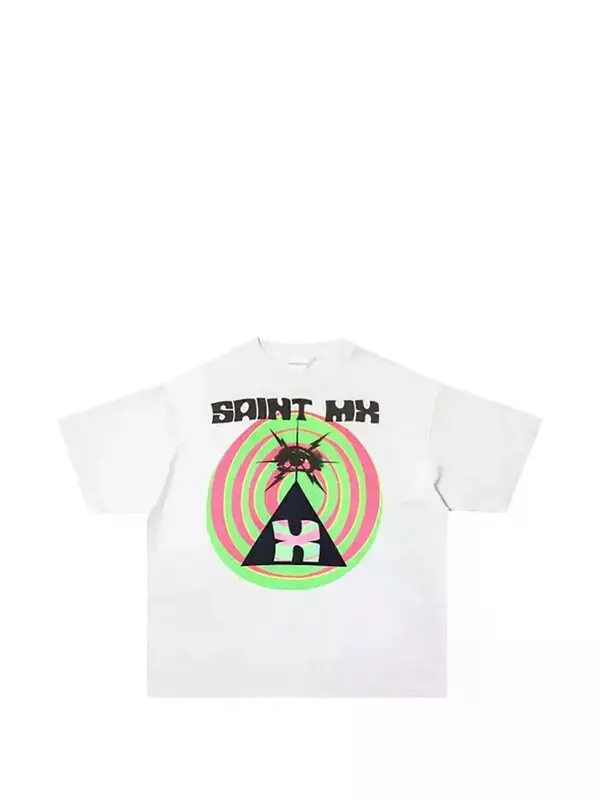 SAINT MXXXXXX Graphic-print T-shirt - White
