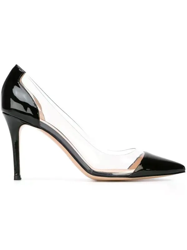 GIANVITO ROSSI Plexi Pumps - Black
