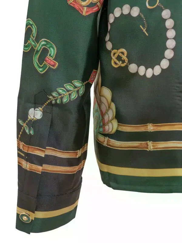 Casablanca La Boîte À Bijoux Silk Shirt