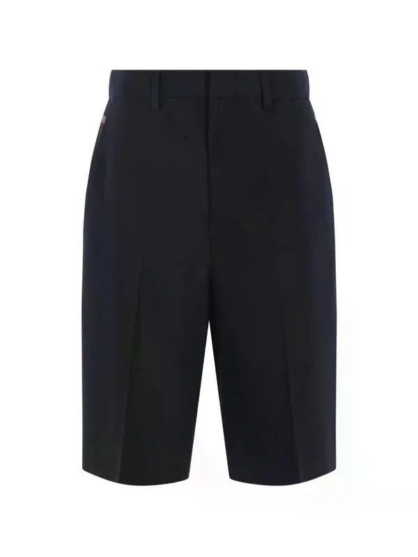Gucci Elasticated-waist Tailored Shorts - Blue