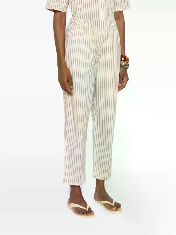 YERSE Striped Trousers