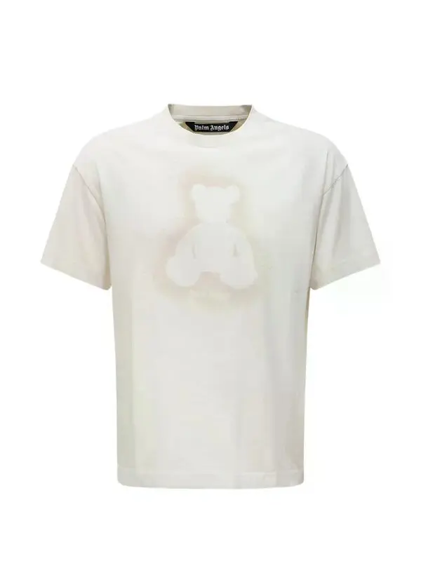 Palm Angels Bear-print T-shirt - Neutrals