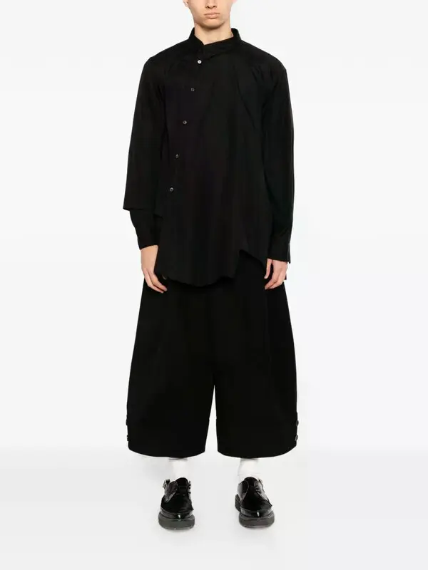 Comme Des Garçons Asymmetric Button Shirt