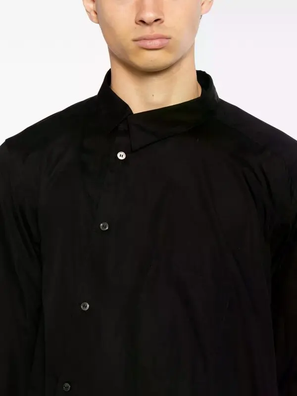 Comme Des Garçons Asymmetric Button Shirt