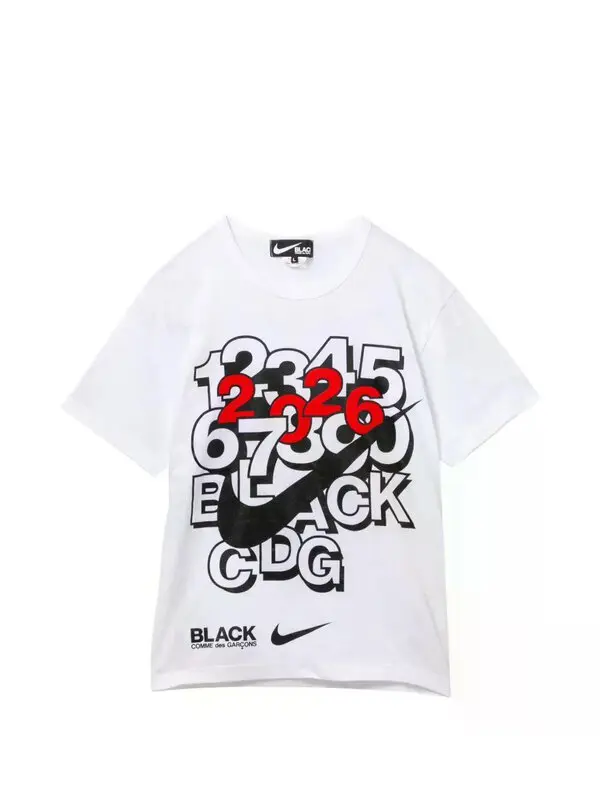 Comme Des Garçons Graphic-print T-shirt - White