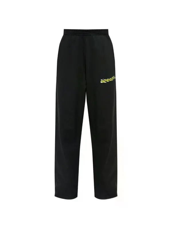 Balenciaga Logo-print Wide-leg Track Pants