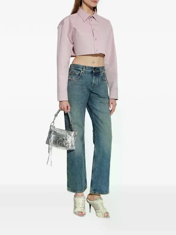 Balenciaga Stonewashed-effect Jeans