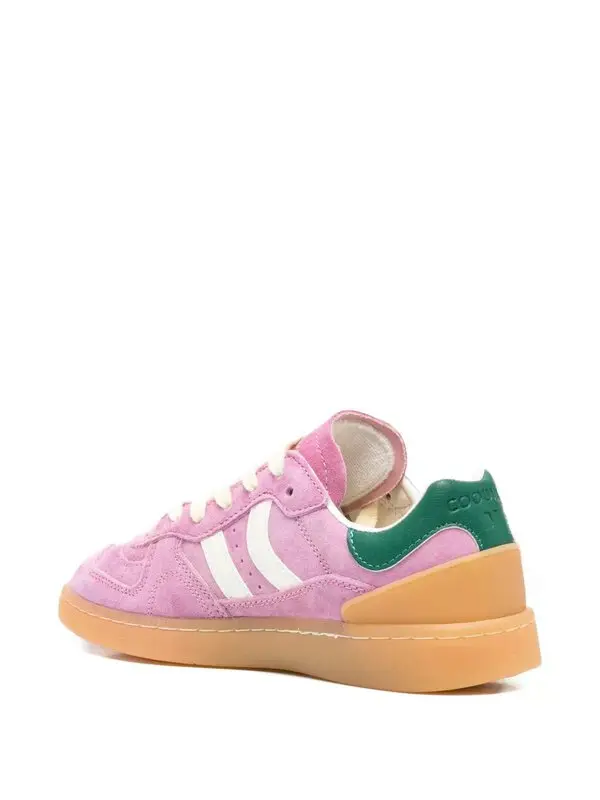 COOLWAY Goal Suede Sneakers - Pink
