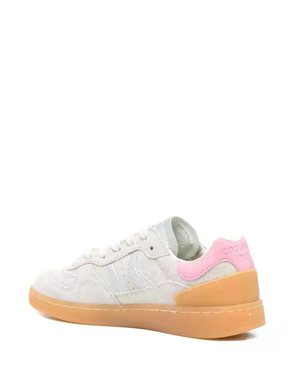 COOLWAY Goal Suede Sneakers - Neutrals