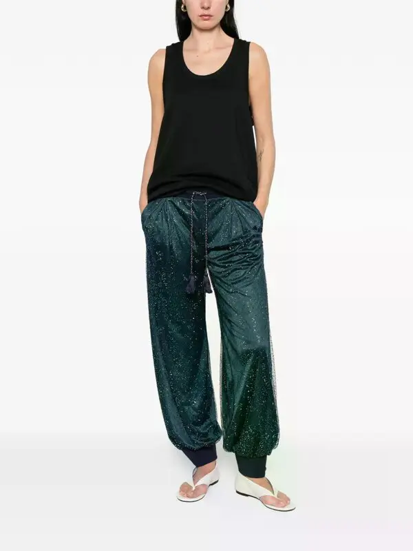 Giorgio Armani Tassel Drawstring Trousers