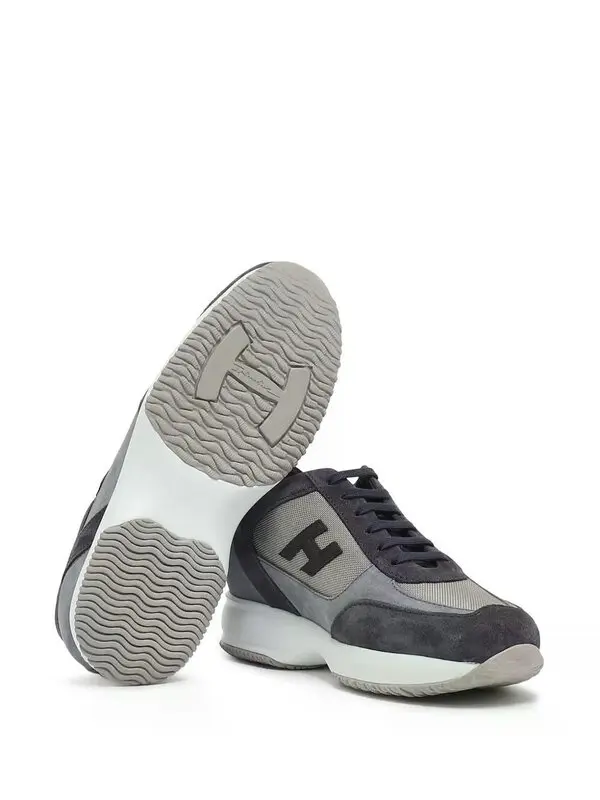 Hogan Panelled Sneakers - Blue