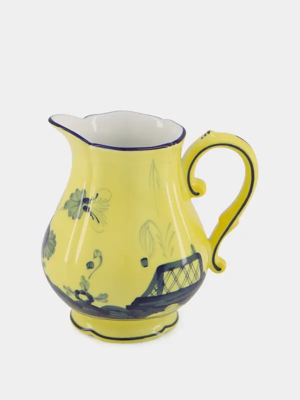 GINORI 1735 Oriente Italiano Milk Pitcher - Yellow